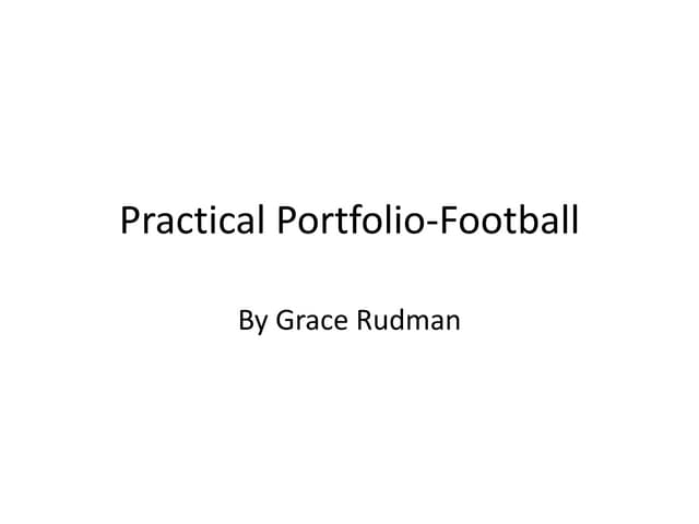 project on football for physical education | DOCX