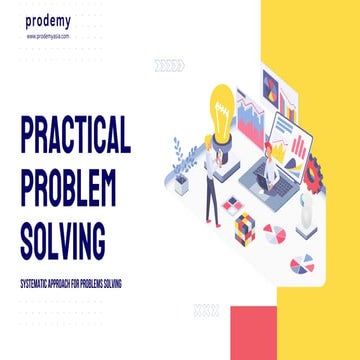 Practical Problem Solving: Systematic Approach to Workplace Issues | PDF