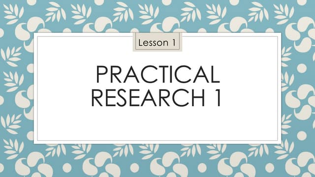 Chapter 1 Lesson 1 Research Experience and Knowledge.pptx