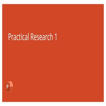 What is research, proponents of research, importance of research | PPTX