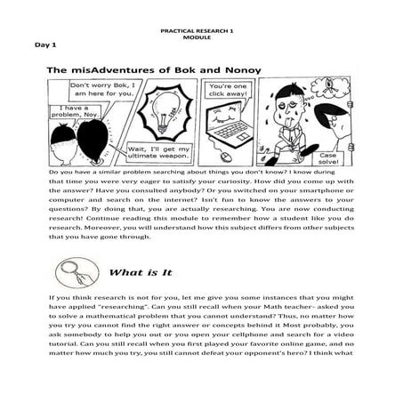 PRACTICAL RESEARCH 1- MODULE (3 Days).docx