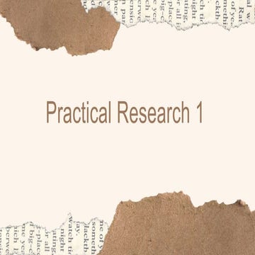 PRACTICAL RESEARCH 1 LESSONs 11.-10pptx | PPTX
