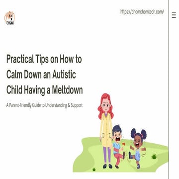 Practical Tips on How to Calm Down an Autistic Child Having a Meltdown ...