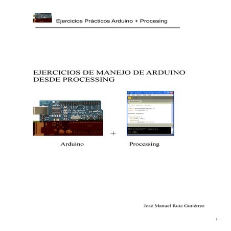 Practicas arduino processing | PDF