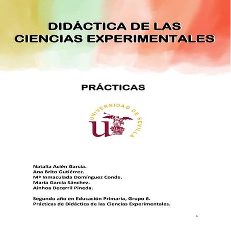 Practicas ciencias experimentales | PDF