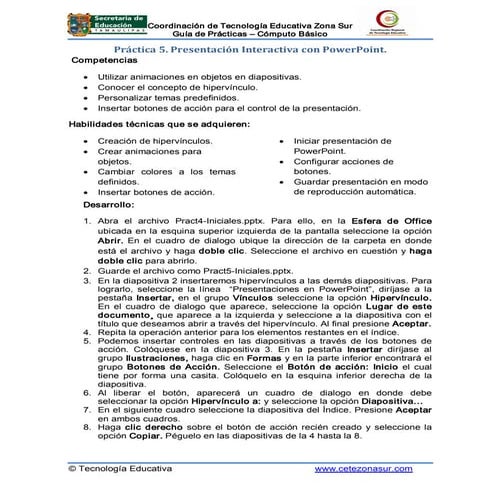 Manual de-ejercicios-de-power-point | PDF