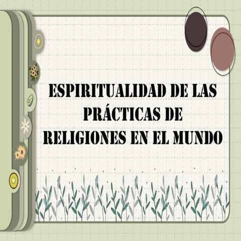 PRACTICAS RELIGIOSAS.pptx área de religion | PPTX