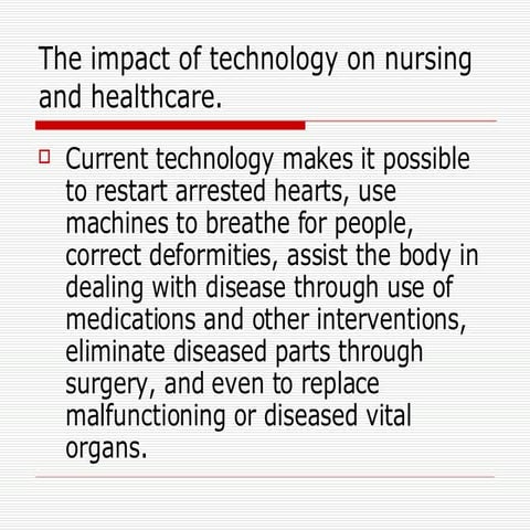 Practice Issues Related To Current Technology | PPT