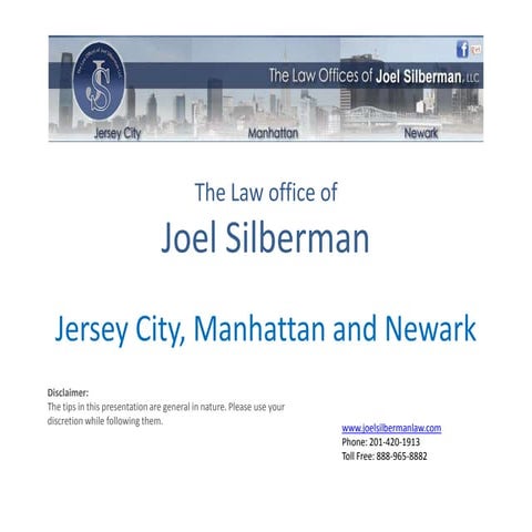 Practice Areas Attorney Joel Silberman