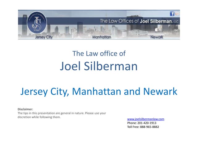 Practice Areas Attorney Joel Silberman
