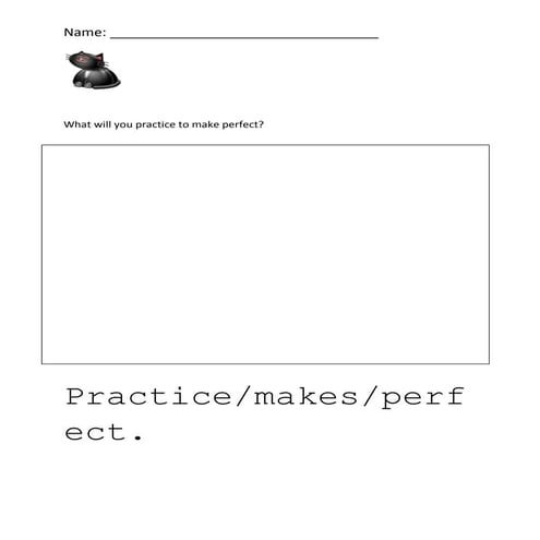 Practice makes perfect | DOCX