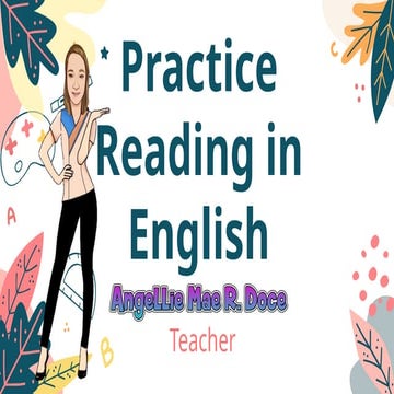Practice Reading in English mix reading intervention | PPTX
