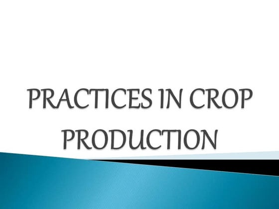 Practice weeding and cultivation | PPTX | Agriculture | Industries