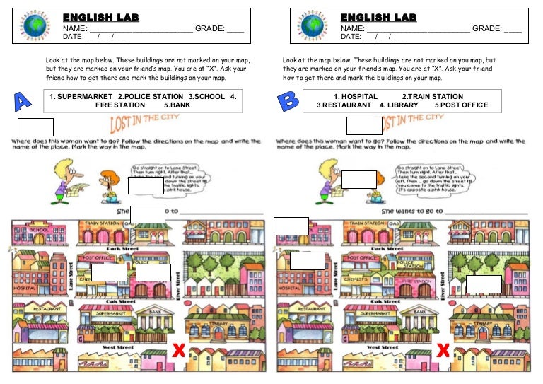 Practice speaking map
