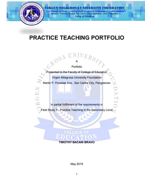 What is teaching internship Learning Task 1 | PPT