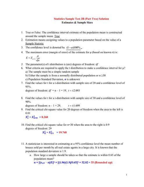 Practice Test 3B | PDF