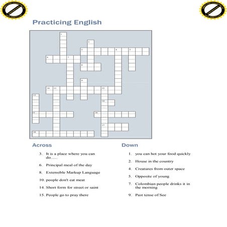 Practicing English | PDF | Games and Puzzles | Hobbies & Interests