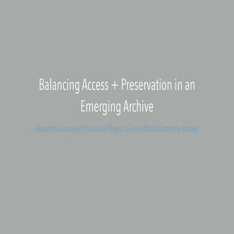 Practicum presentation | PDF