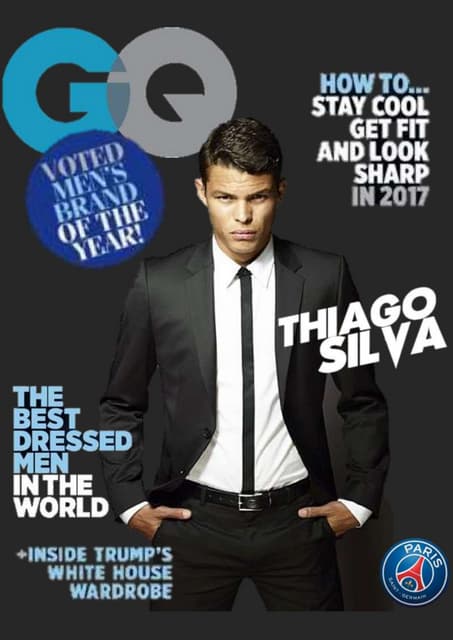 Mens fashion magazine & contents page | DOCX