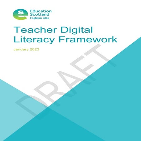 Teacher Digital Literacy Framework (january-2023-draft) | PDF