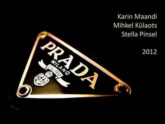 Prada brand analysis | PDF
