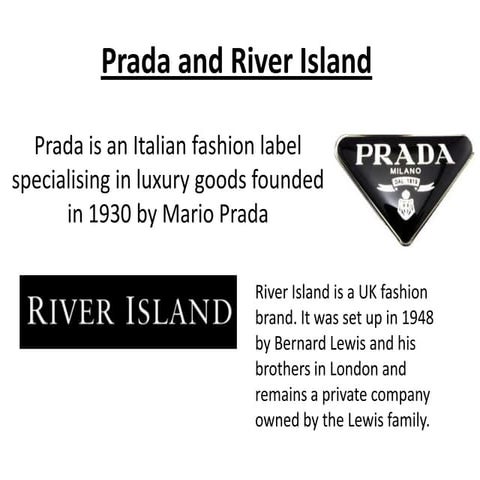 Prada and river island | PPTX