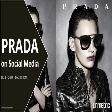 Prada Social Media Analysis Q4 2015 | PDF