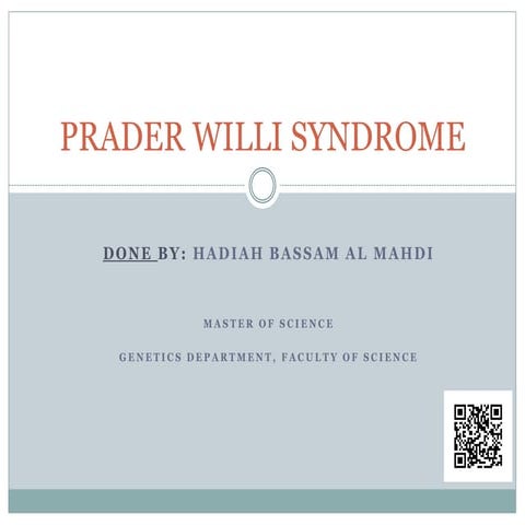 Prader willi | PDF