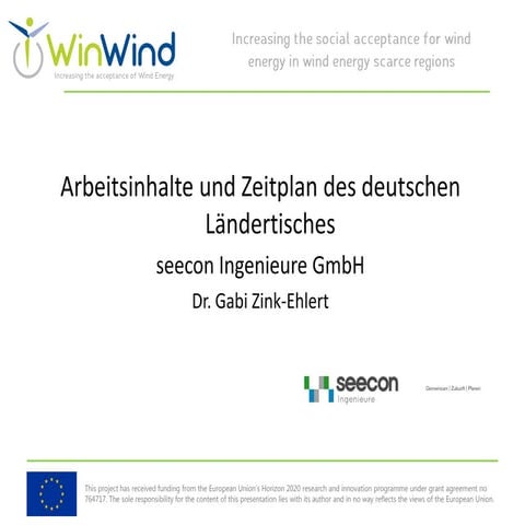 Vorstellung deutscher Laendertisch - WinWind (GERMAN) | PPT