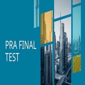 PRA EXAM FLSP COURSE FOR AGRIBUSINESS CLASS | PPTX