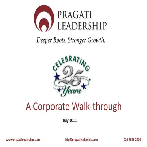 Pragati Leadership Credentials | PPTX