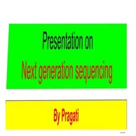 Next Generation Sequencing | PPT