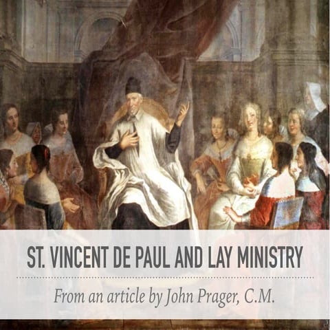 St. Vincent de Paul and Lay Ministry | PDF