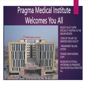 Pragma Medical Institute- Expert Doctors.pptx