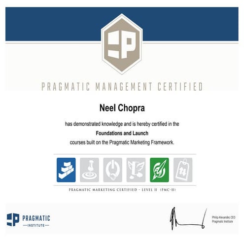 Pragmatic Institute Certification | PPT
