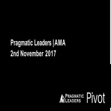 Pragmatic leaders ama 3 branded | PDF