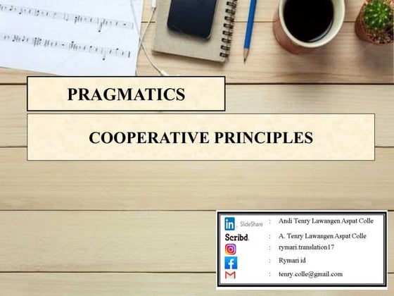 Presentation of tagmemic grammar | PPT