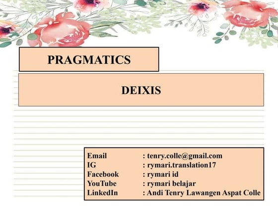 Markedness: Marked and Unmarked forms | PPT
