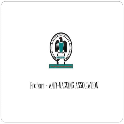 Prahari | PPTX | Internet Safety | Parenting