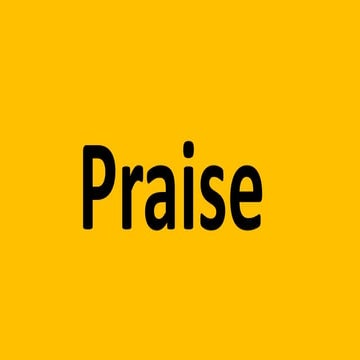 Praise | PDF