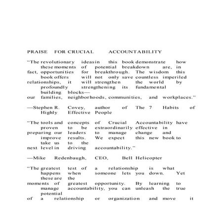 Crucial accountability-preparation-worksheet | PDF