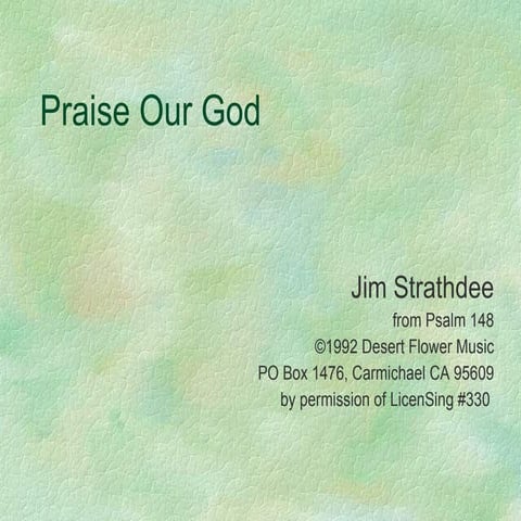 How great is our God | PPT