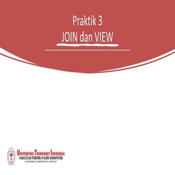 Soal Join and View | PPT