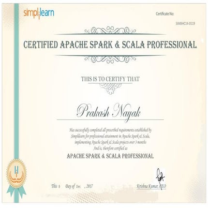 Apache Spark and Scala Professional | PDF