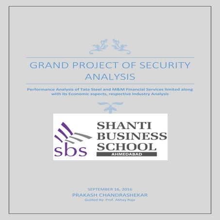 Grand project of Security analysis | PDF