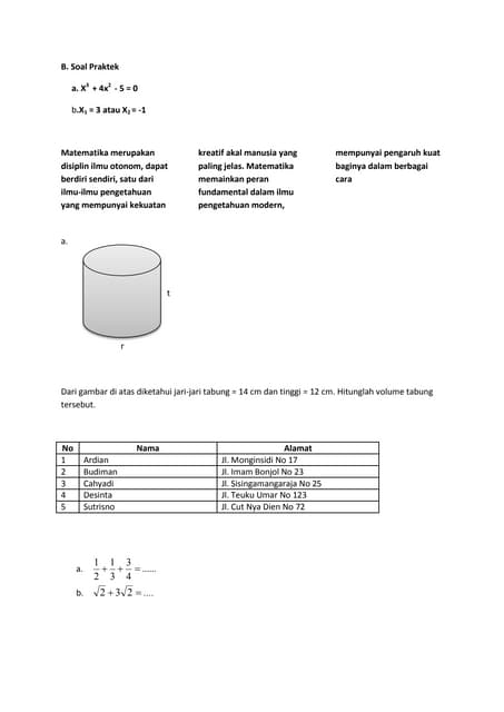 Praktek microsoft word untuk pemula | PDF
