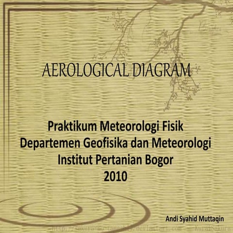 Analisis Data Radiosonde dengan Aerological Diagram | PPTX