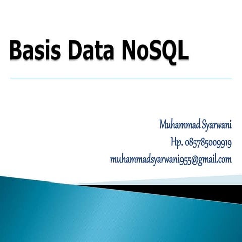 Pengetahuan menegani dasar dari Basis Data | PPTX