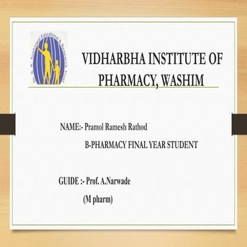 pramol ppt.pptx formulation of the Harbal neem | PPTX