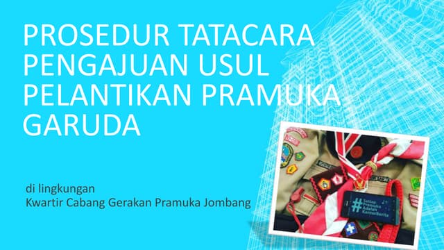 Pramuka Garuda Ppt